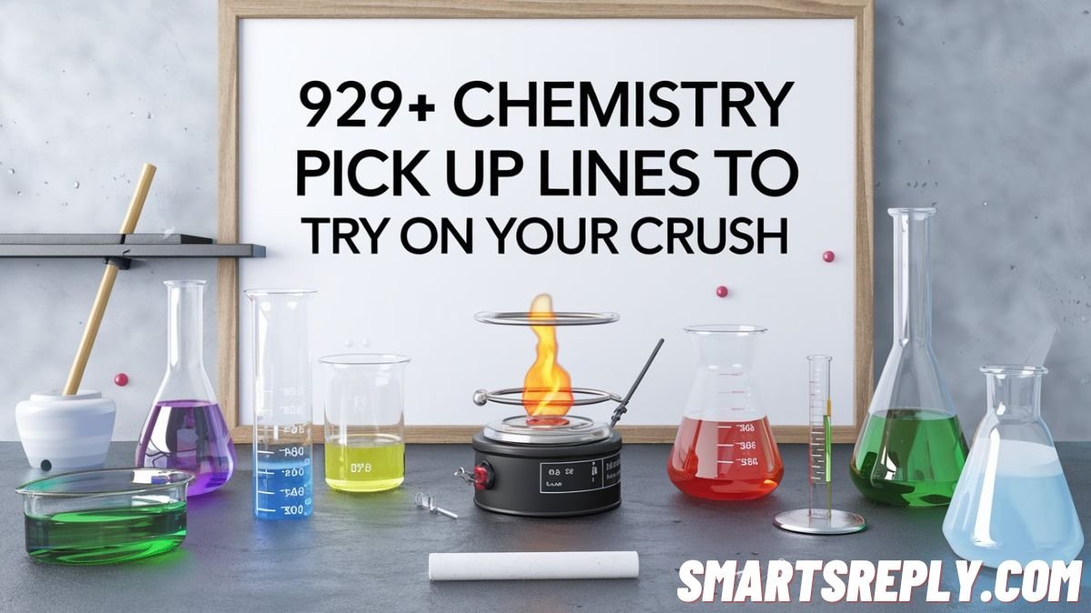 929+ Chemistry Pick Up Lines to Try on Your Crush